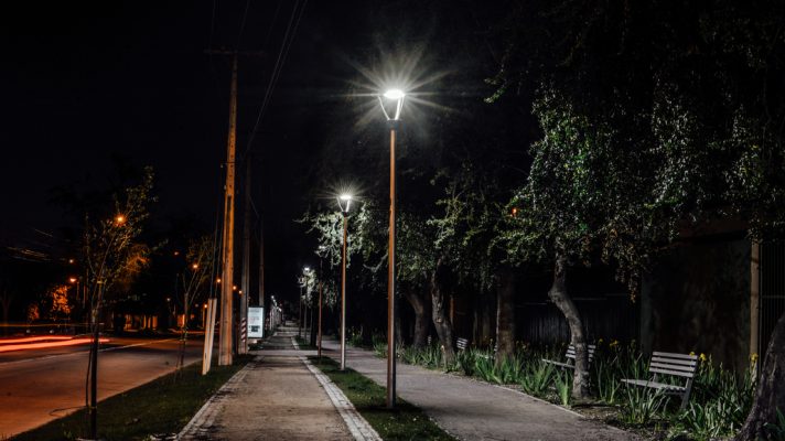 Iluminación en Parques